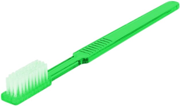 Tooth Brush Green Clip Arts - Green Toothbrush Clipart - Png Download ...