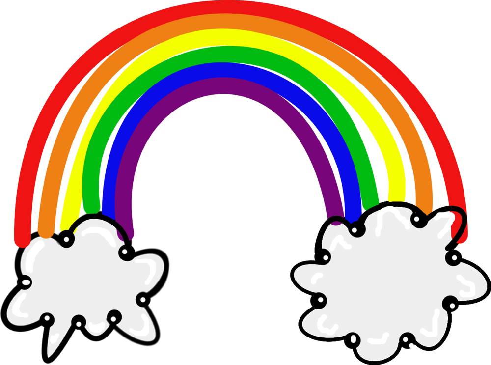 Rainbow Colors In Chinese Clipart - Full Size Clipart (#5491441 ...