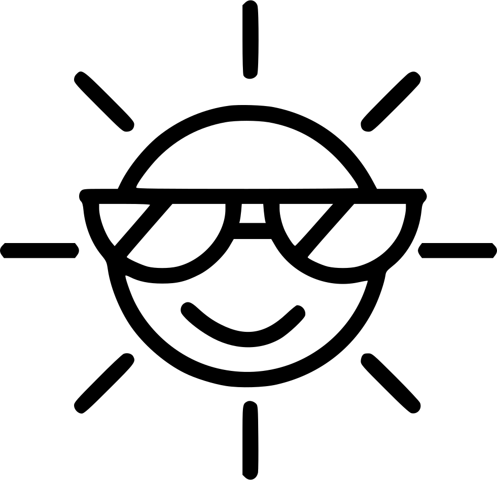 Download Summer Sun Sunglasses - Sun Sunglasses Icon Png Clipart ...