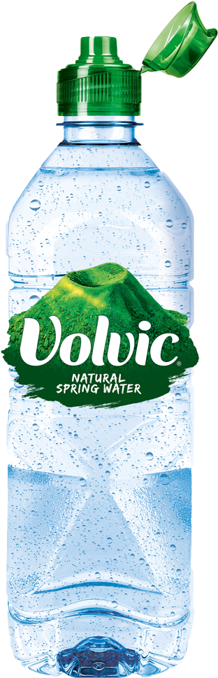 Water Bottle Clipart Volvic Water - Volvic Logo Png Transparent Png ...