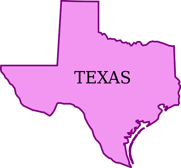 Texas Transparent Purple Clipart - Full Size Clipart (#5495677 ...
