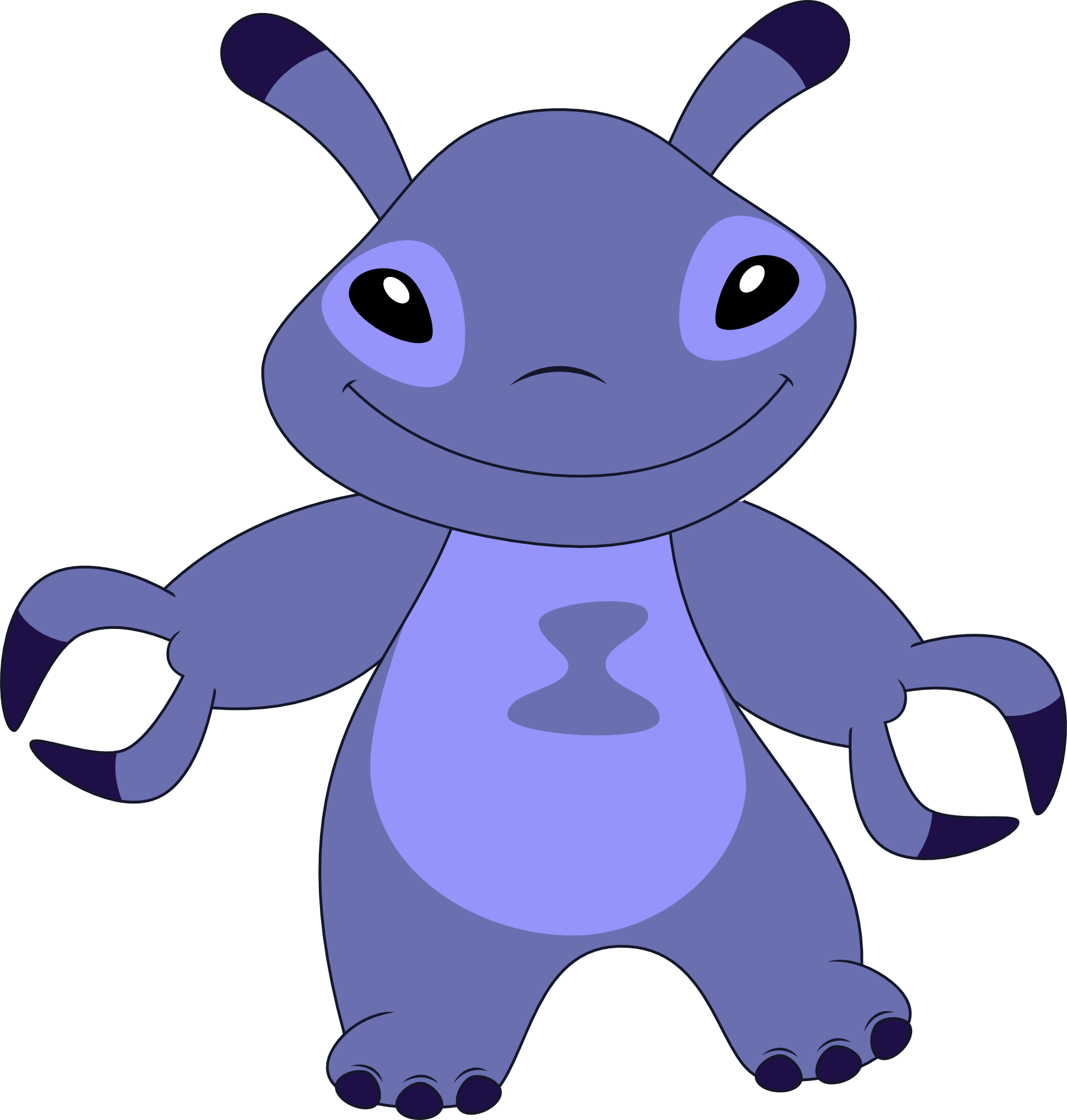 Download Transparent Lilo And Stitch Clipart - Purple Lilo And Stitch ...