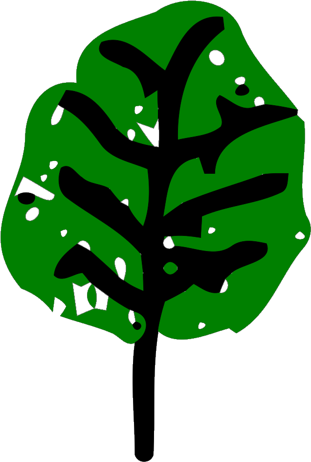 Light Green Leaf Svg Clip Arts - Illustration - Png Download - Full ...