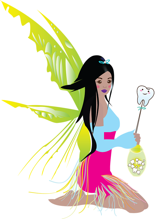 Dental Clipart Tooth Fairy - Illustration - Png Download - Full Size ...