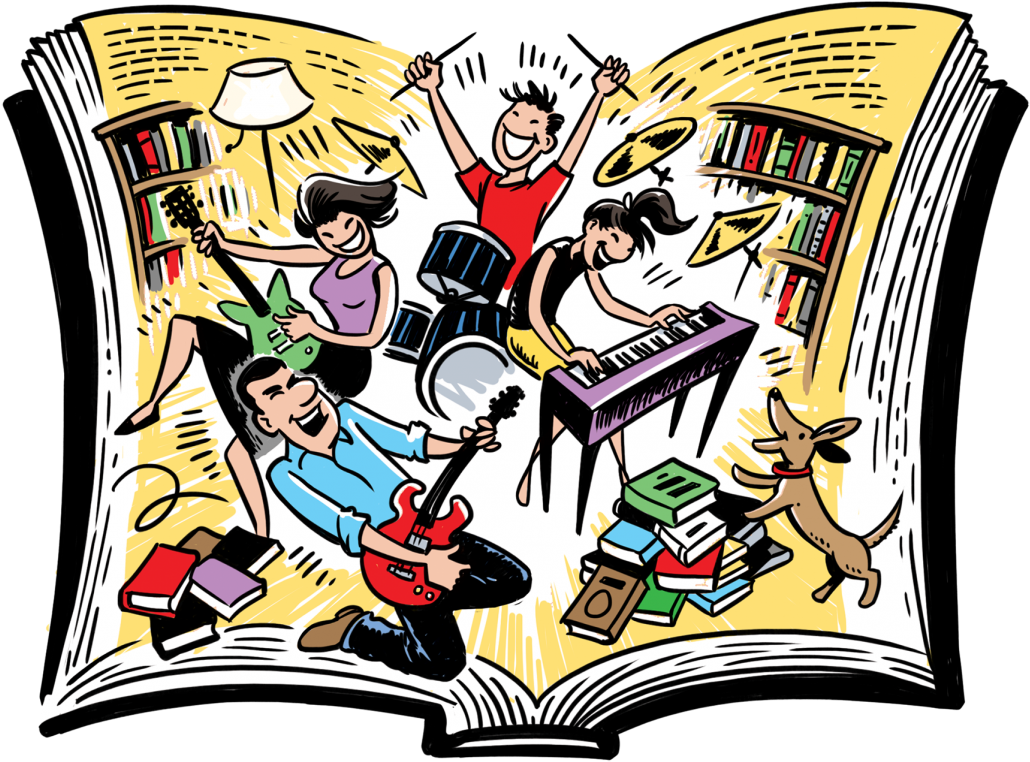 Libraries Rock Summer Reading Program Ideas Clipart - Full Size Clipart ...
