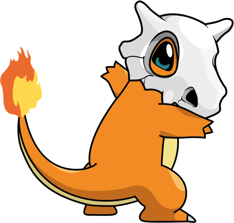 Download Charmander Cubone By Bunny Vomit - Cubone Es Un Charmander ...