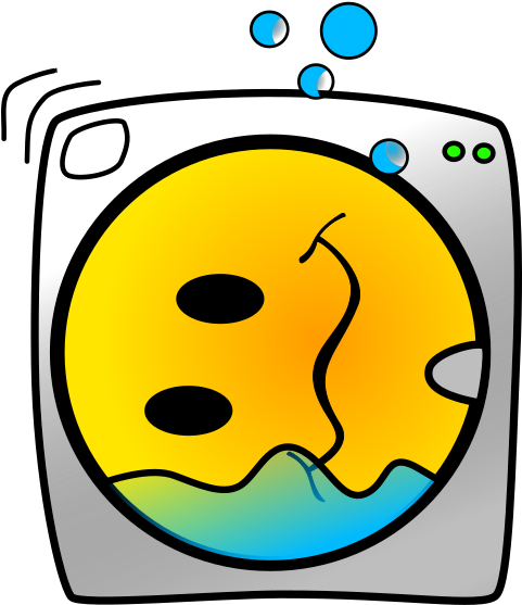 Washing Machine Smiley Svg Clip Arts - Washing Machine Clip Art - Png ...