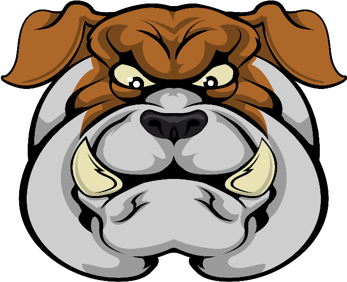 Download Transparent Bulldog Face Png - Mean Looking Bulldogs Clipart ...