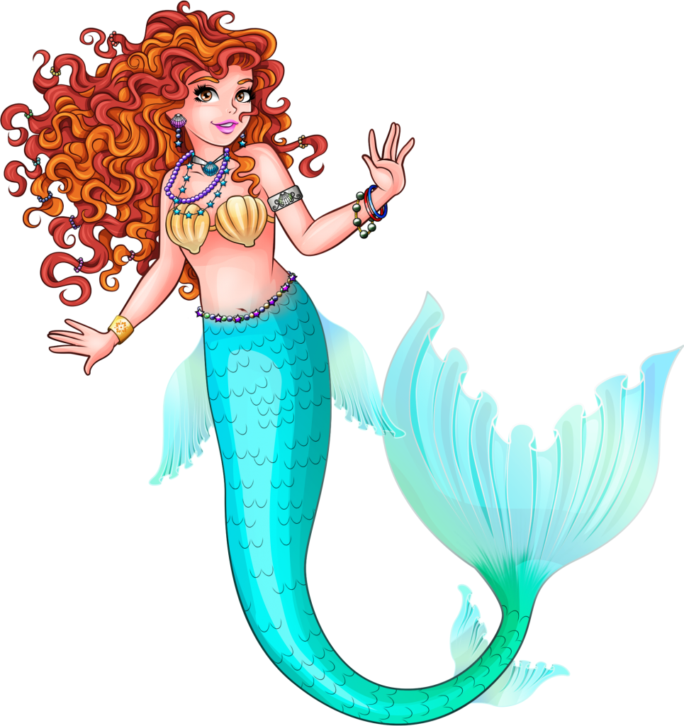 Little Mermaid Fairy Tales Clip Art - Png Download - Full Size Clipart ...