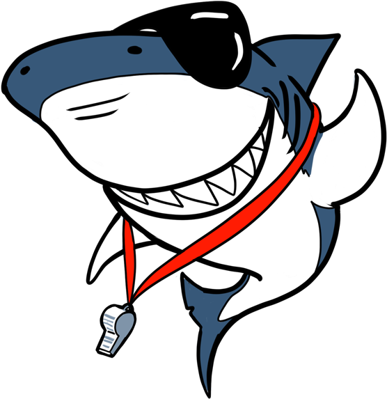 Sharks Clipart Swim With Shark - School Shark Clipart - Png Download ...