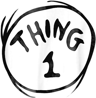 Thing One Clipart - Full Size Clipart (#5510335) - PinClipart