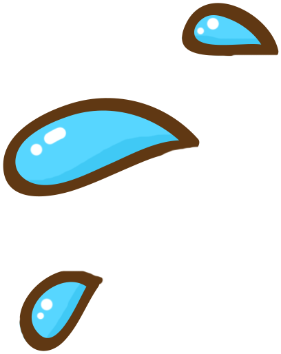 Drop Cartoon Sweat Free Photo Png Clipart - Anime Sweat Drop Png ...