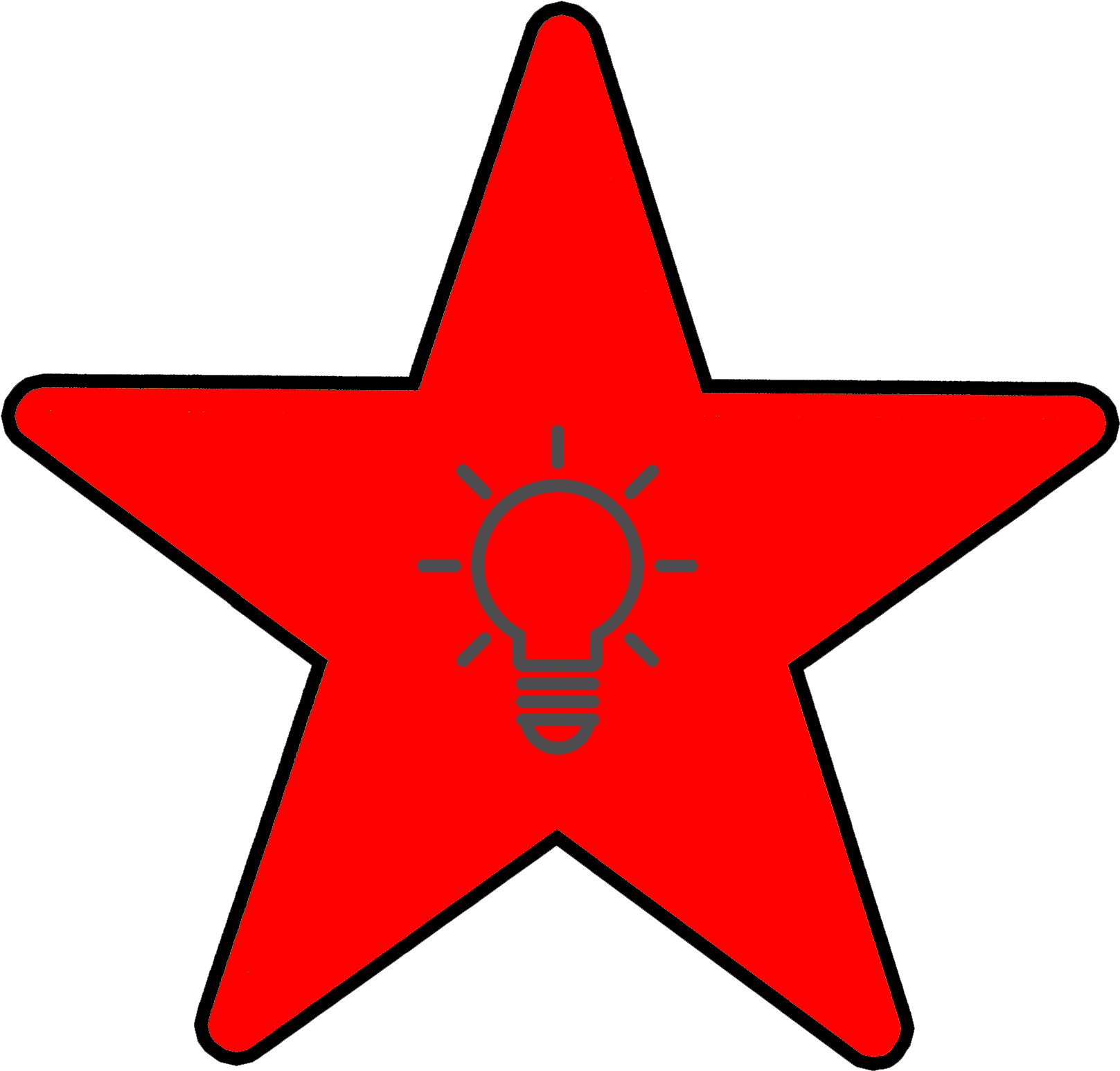 Download Red Star Ideas - Stern Walk Of Fame Clipart (#5512302 ...