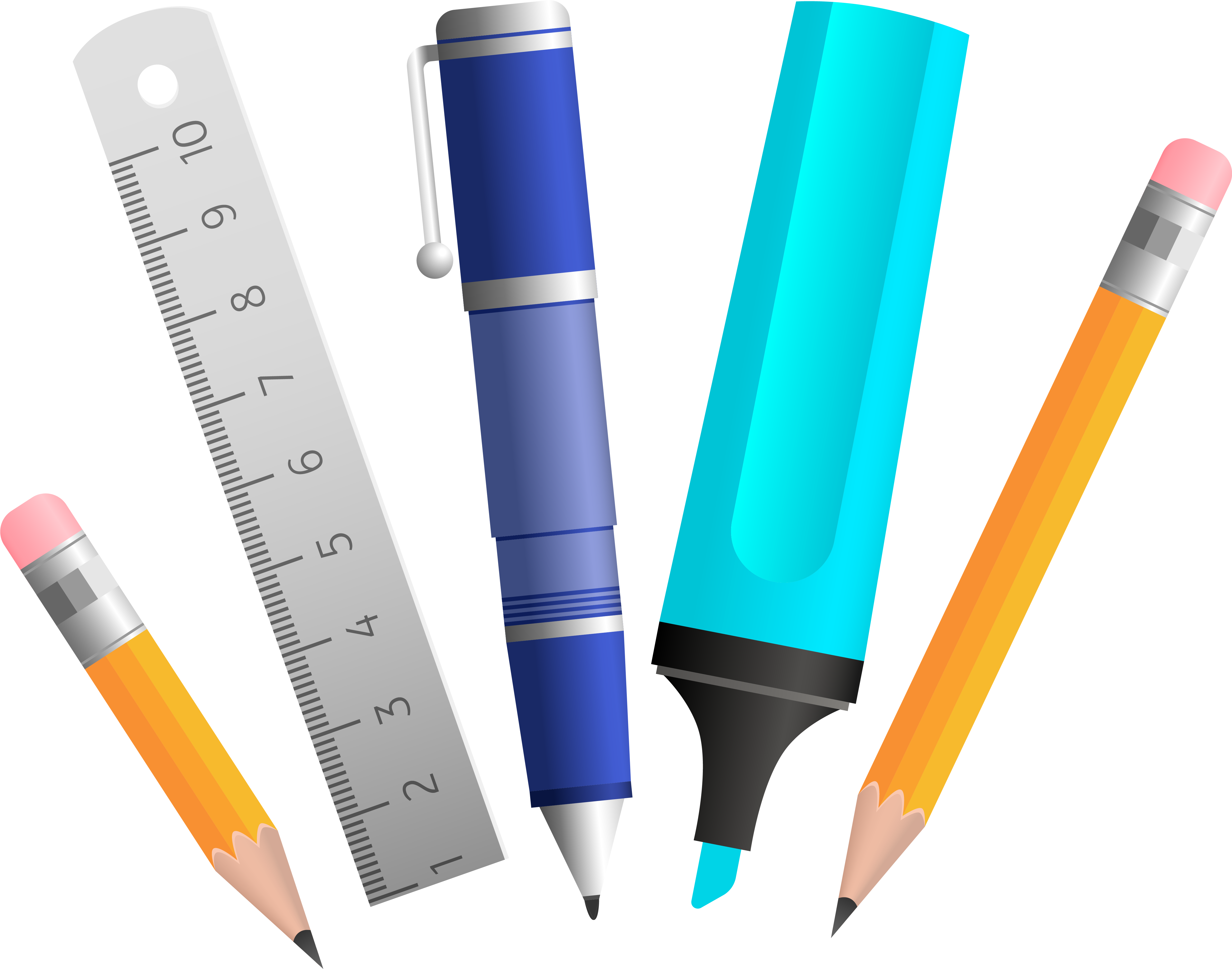 Download School Tools Clipart Clipart Freeuse Stock School Tools ...