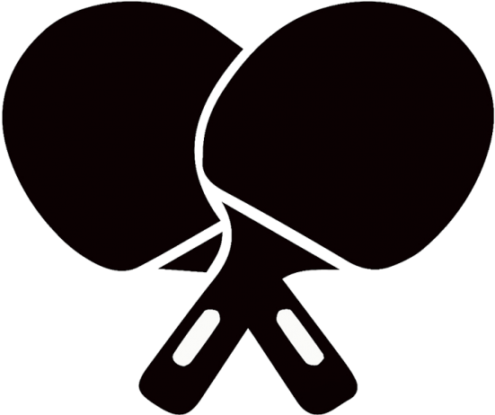 Table Tennis - Clipart Table Tennis Paddle - Png Download - Full Size ...