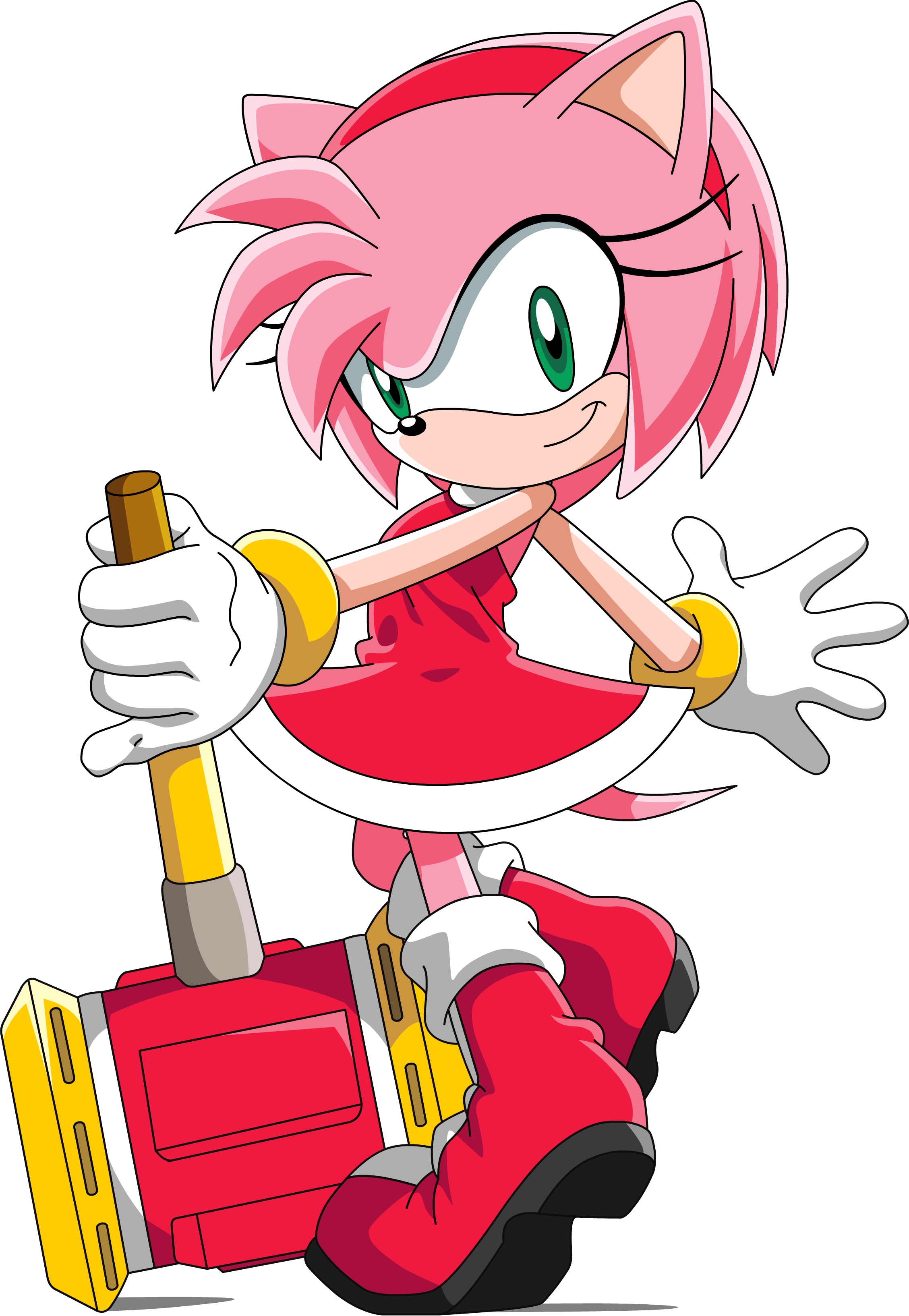 Artistic Clipart Misdeed - Amy Rose Sonic X - Png Download - Full Size ...