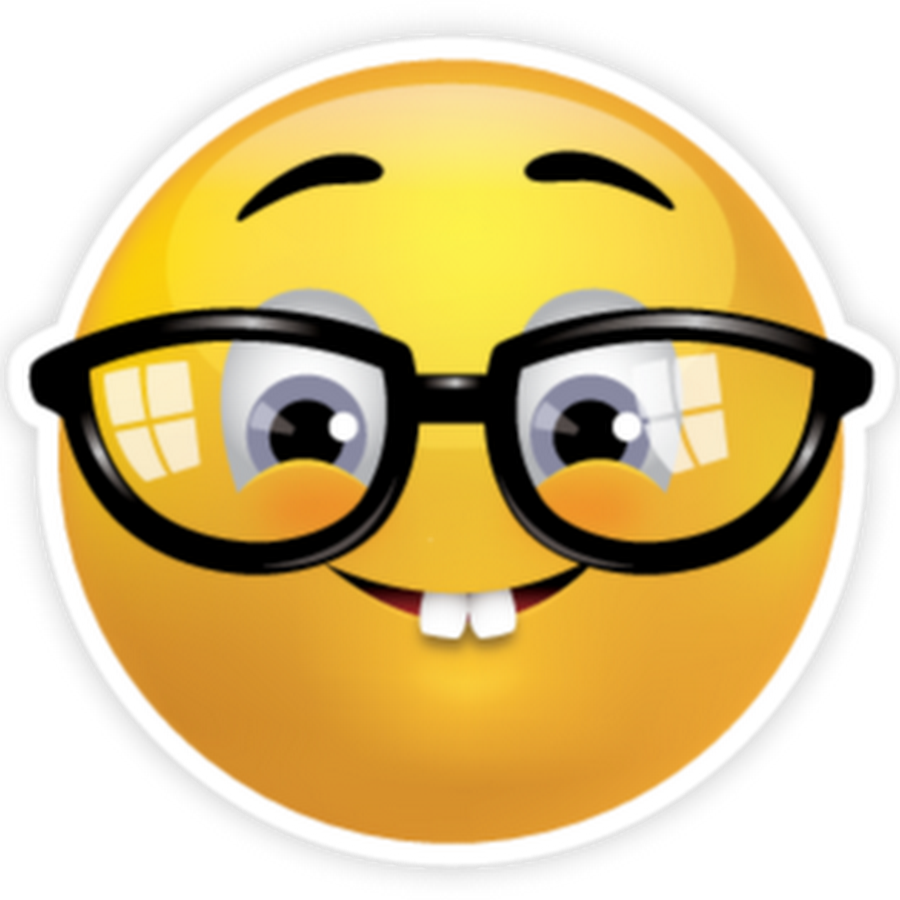 Emoji Nerd Emoticon Smiley Geek Nerd Emoji Transparent Background 
