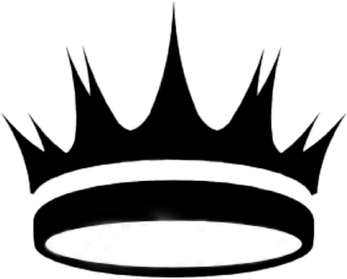 Download #treatmelikeaqueen #queen #king #crown - White Crown Sticker ...