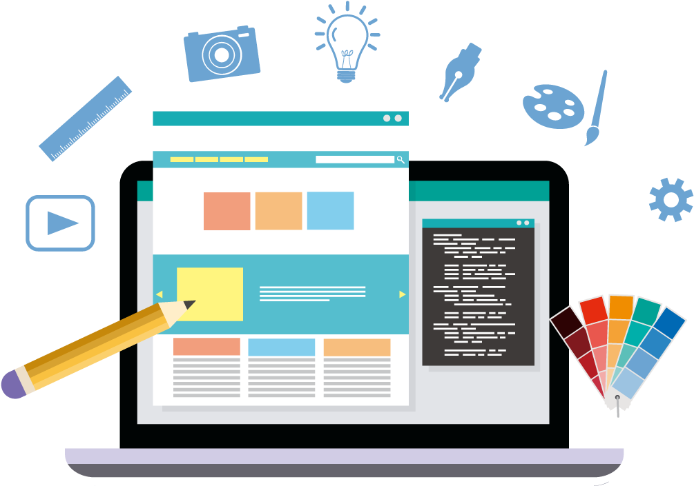 Website Design Graphic Clipart - Full Size Clipart (#5524022) - PinClipart