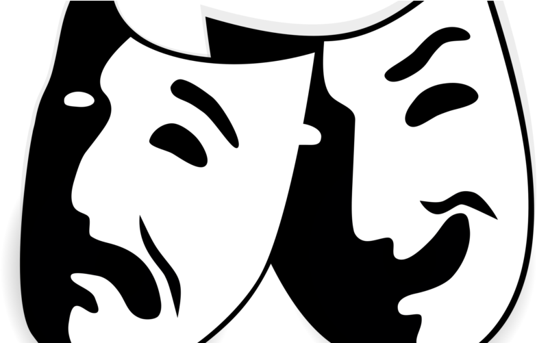 Happy Sad Mask Png Clipart - Full Size Clipart (#5524094) - PinClipart