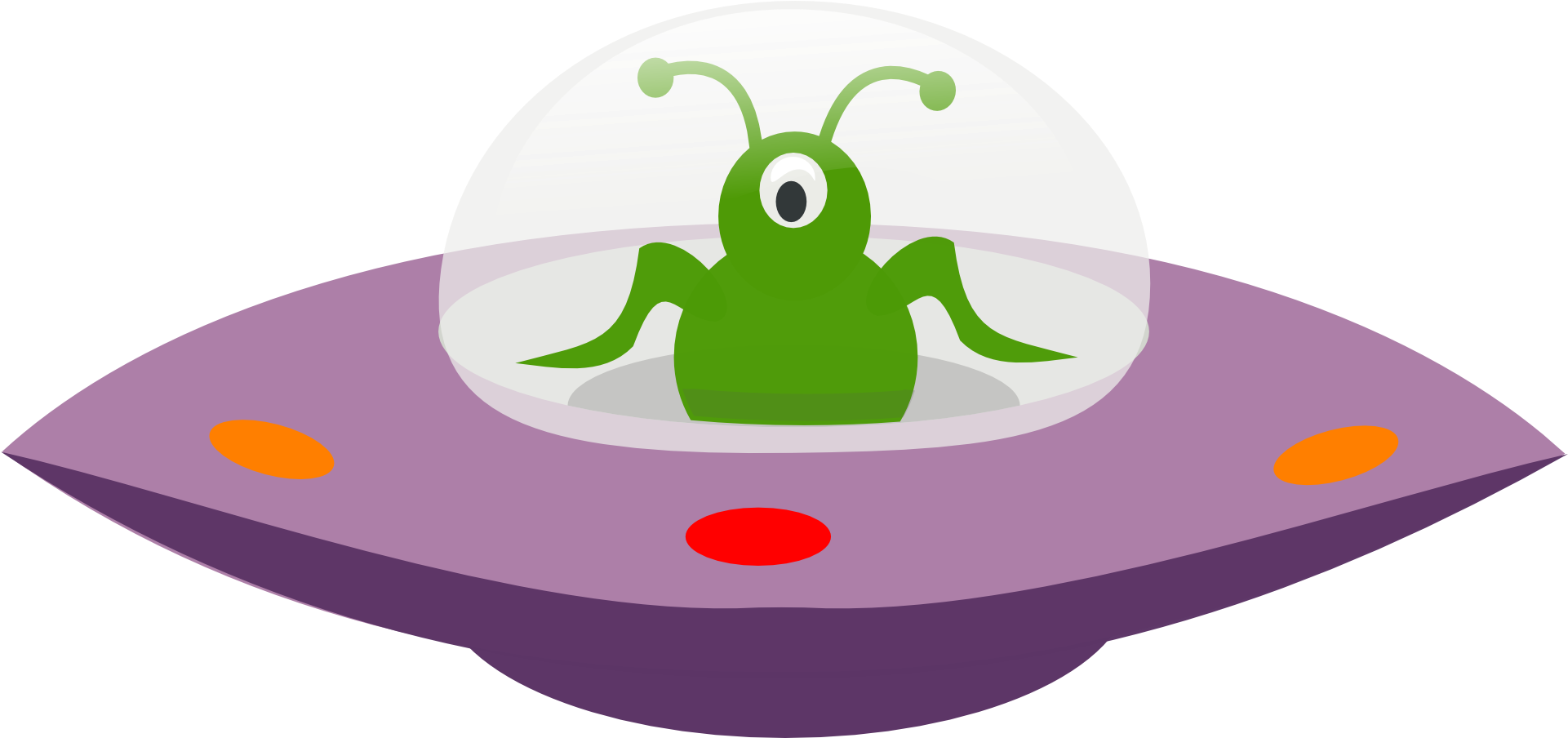 Alien Ship Cartoon Png Clipart - Full Size Clipart (#5525782) - PinClipart