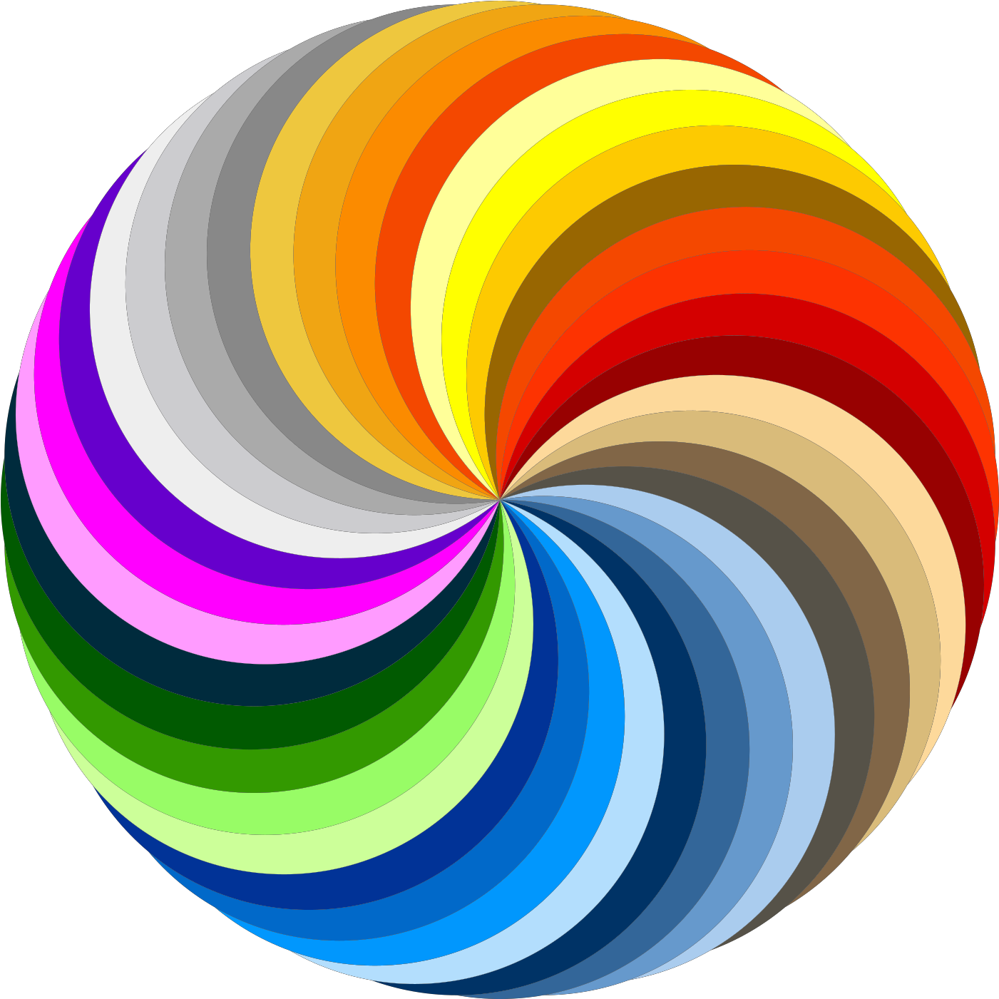 Download Color Pinwheel Clipart (#5527447) - PinClipart