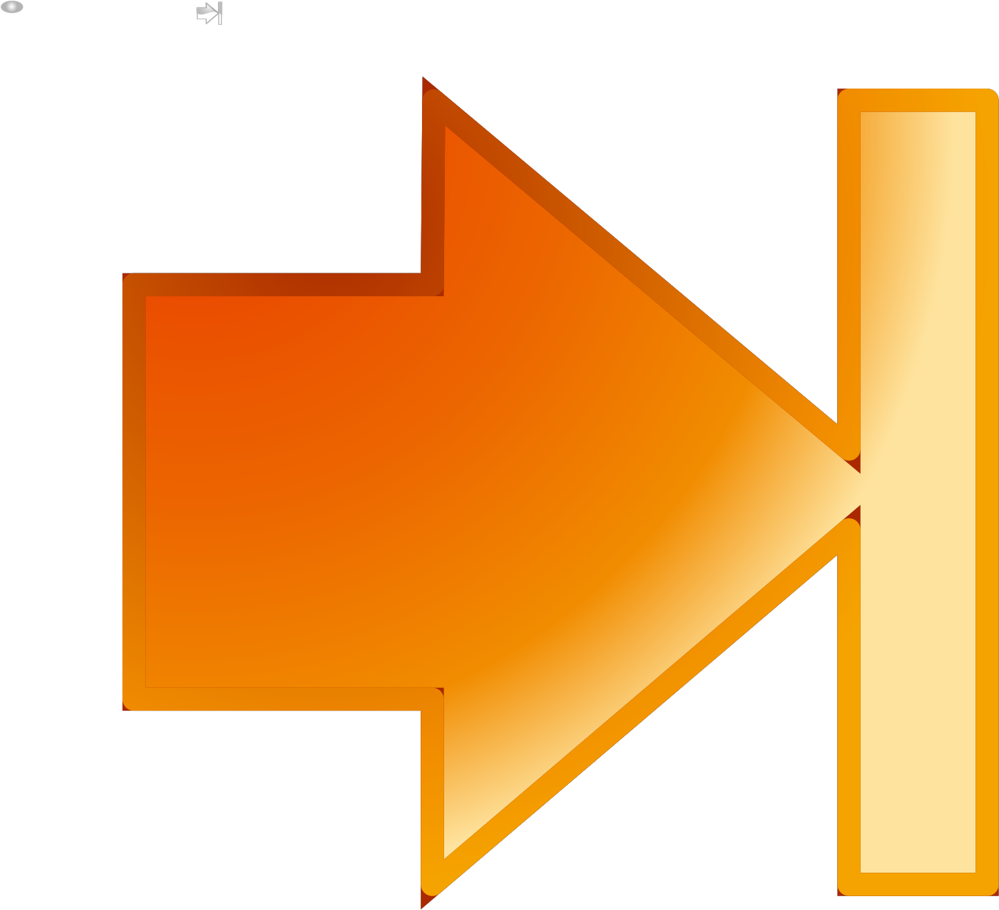 Orange Circular Button Svg Clip Arts - Png Download - Full Size Clipart ...