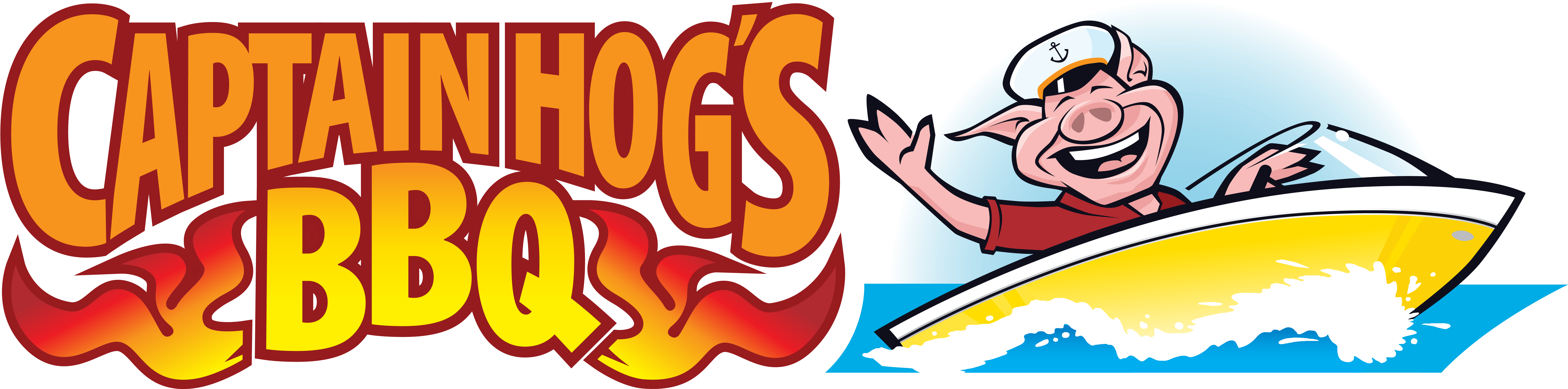 Captain Hog"s Bbq Horizontal Blankbg Clipart - Full Size Clipart ...
