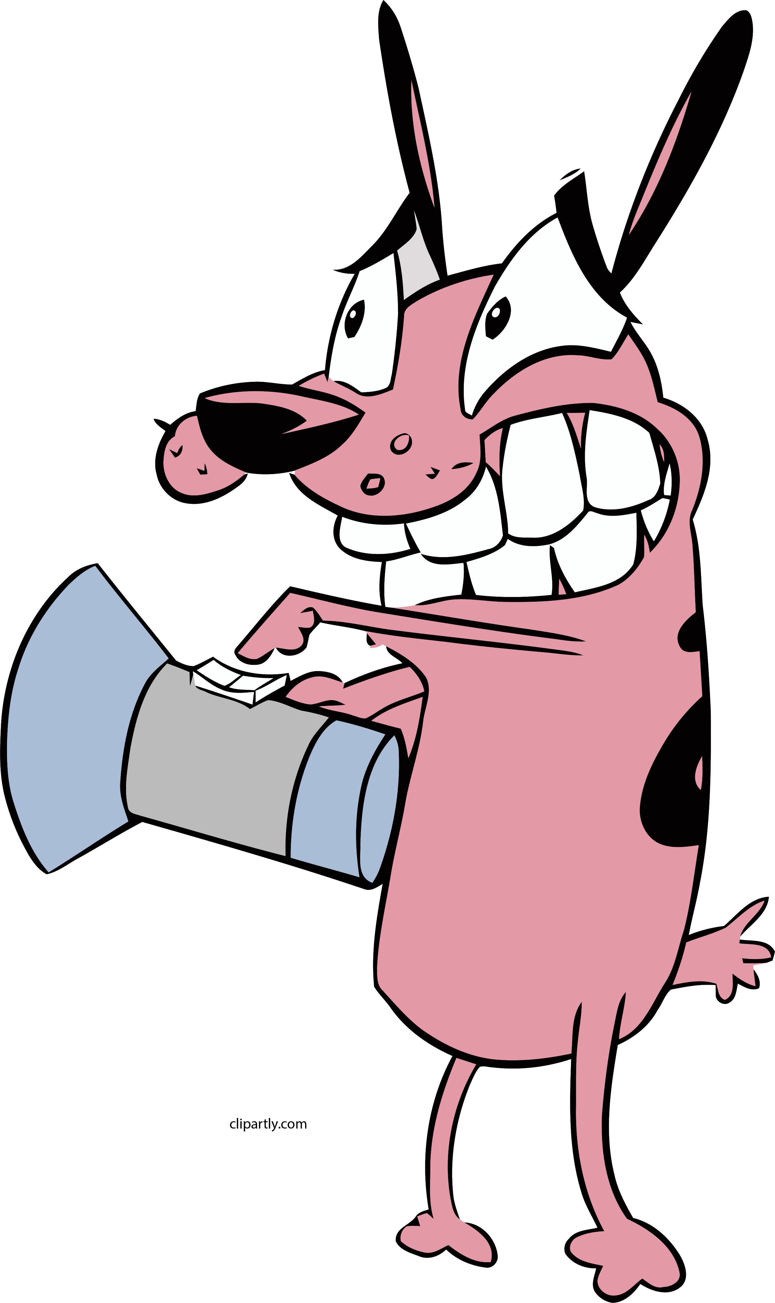 Download Transparent Courage Clipart - Courage The Cowardly Dog - Png ...