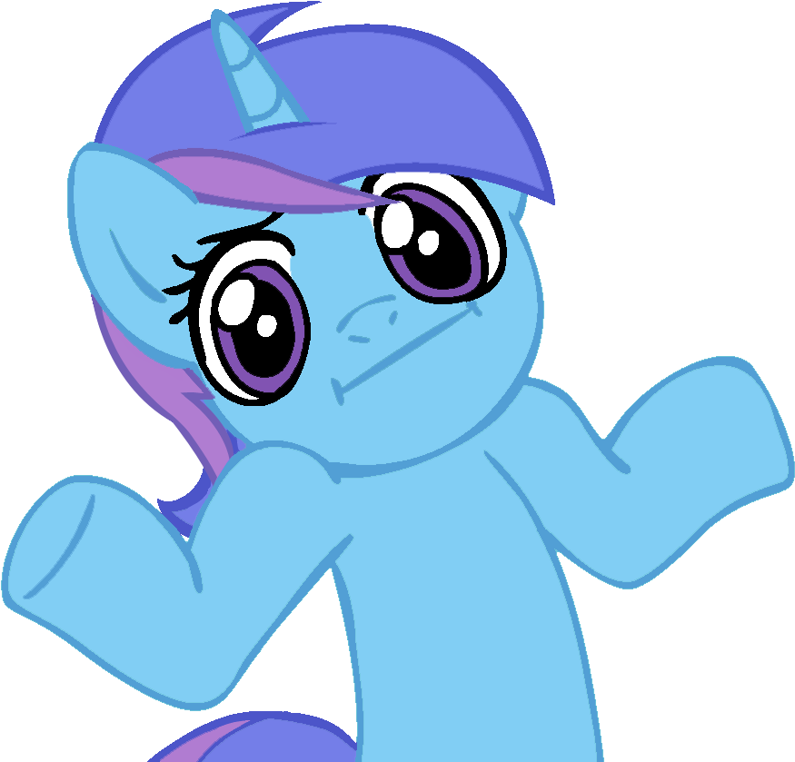 Transparent Shrug Clipart - Pinkie Pie Shrugging - Png Download - Full ...