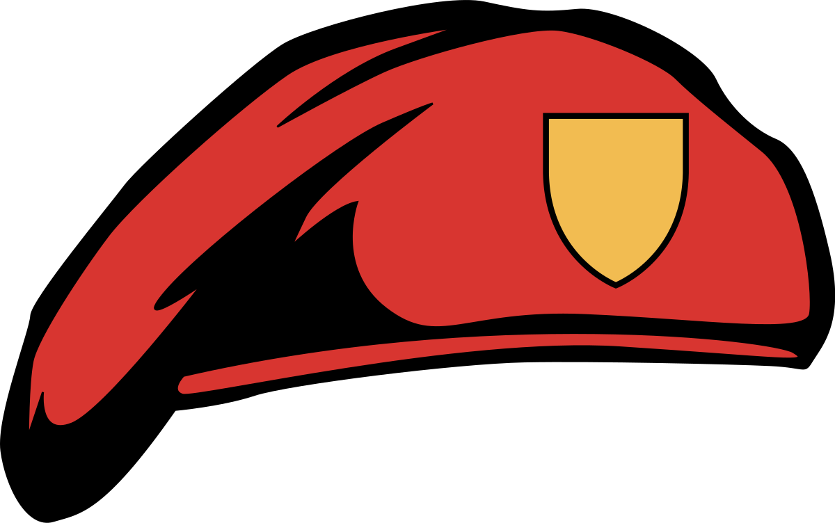 File - Red Beret - Svg Clipart - Full Size Clipart (#5532550) - PinClipart