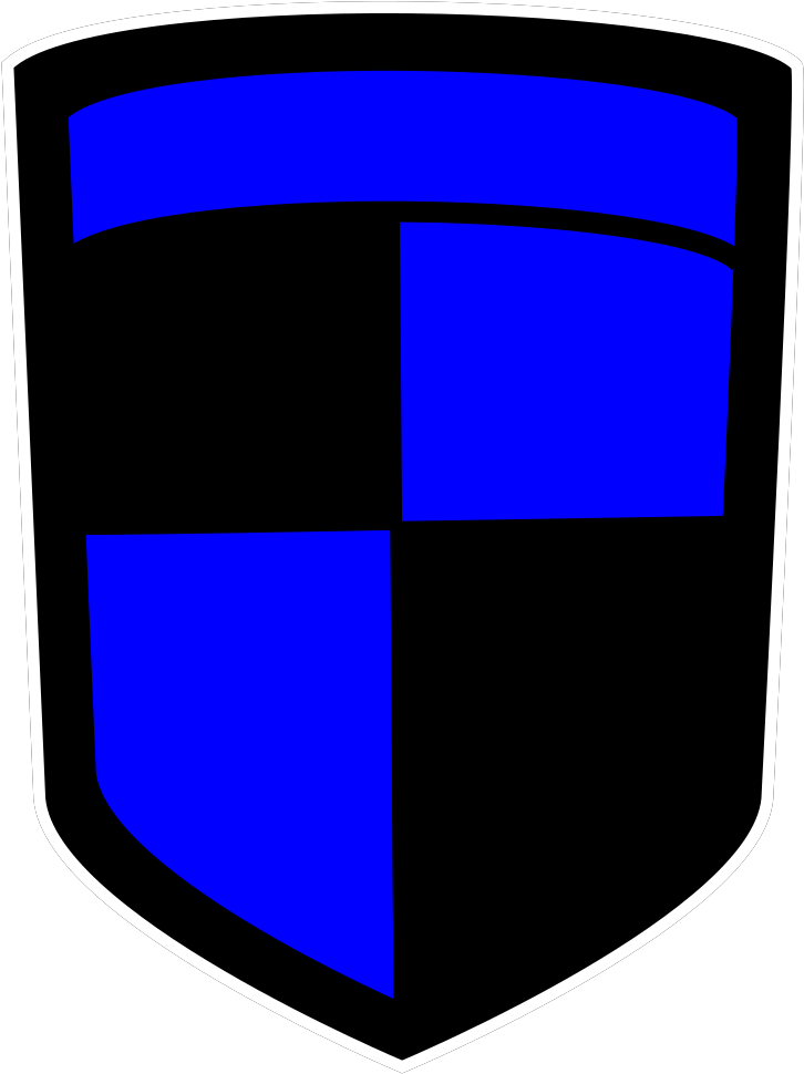 Double Shield Svg Clip Arts - Emblem - Png Download - Full Size Clipart ...