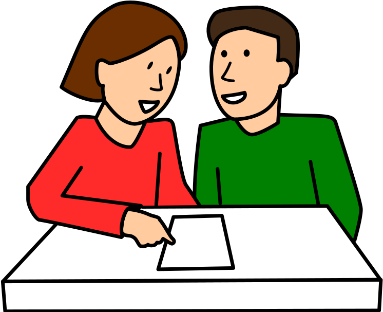Pair Clipart Talking Partner - Partners Clipart - Png Download - Full ...