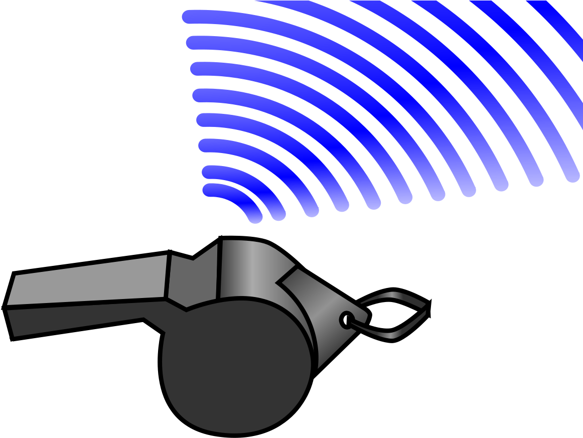 Whistleblower Man Clipart - Png Download - Full Size Clipart (#5537317 ...