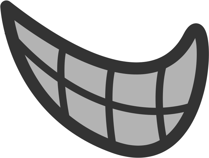 Free Clip Art "ftirc Voice - Transparent Grin Mouth - Png Download ...