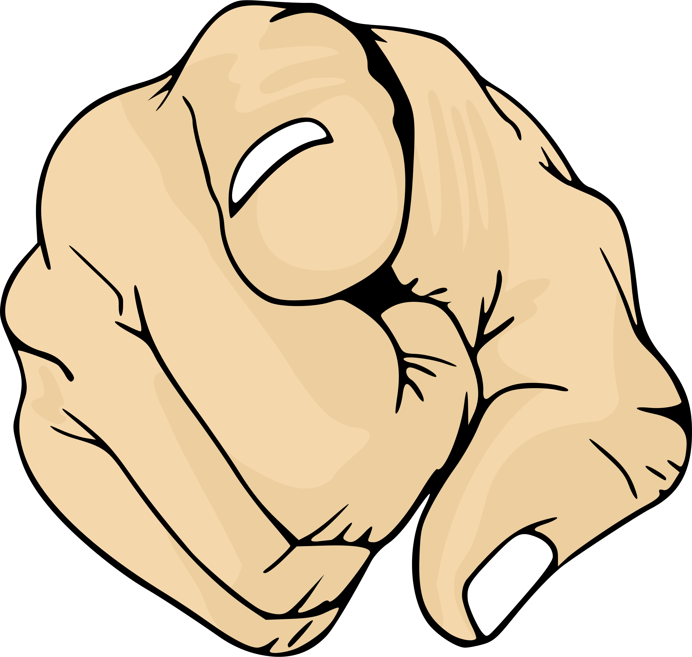 Download Finger Big Image Png - Emoji Finger Pointing At You Clipart ...