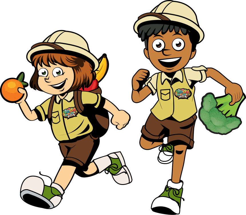 Food Explorer Cluib Explorers - Cartoon Clipart - Full Size Clipart ...