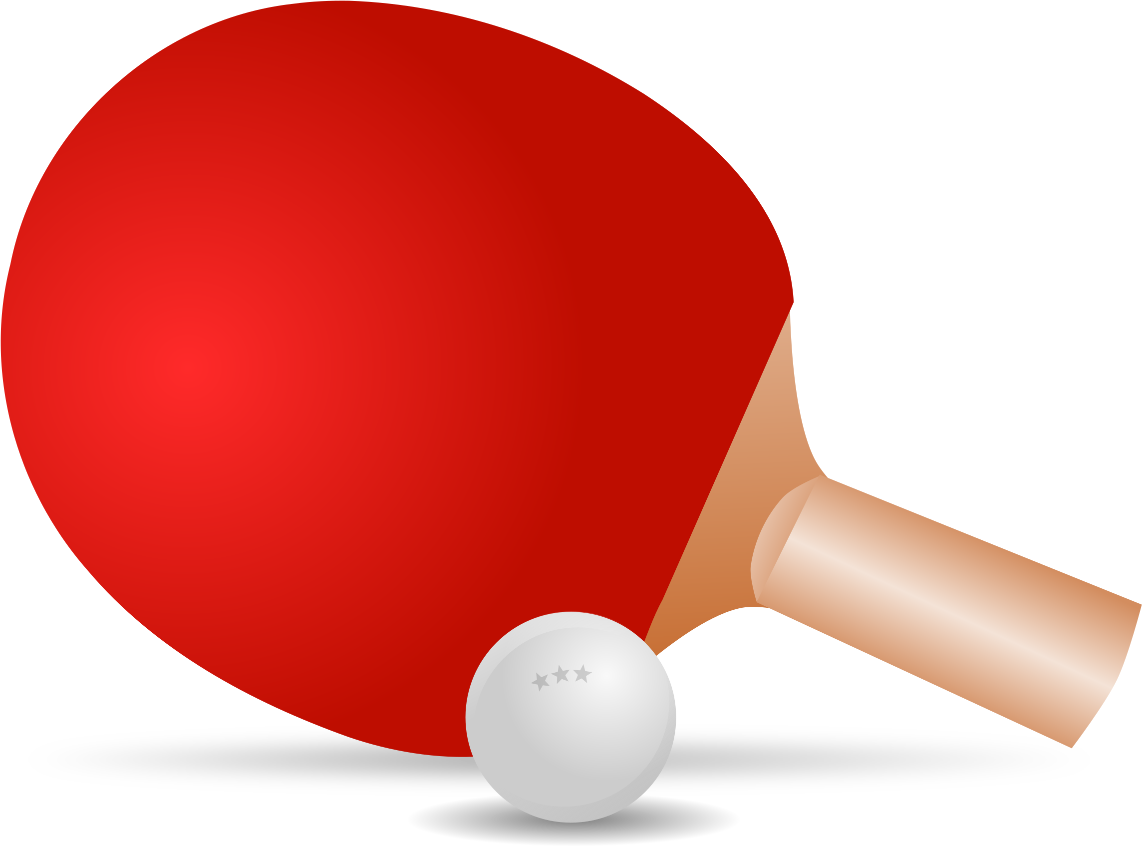 Clipart - Table Tennis - Table Tennis Paddle Clipart - Png Download ...