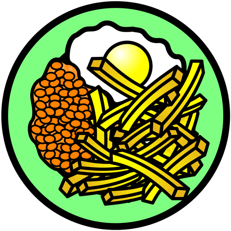 Egg Clipart Chip - Egg And Chips Clipart - Png Download - Full Size ...