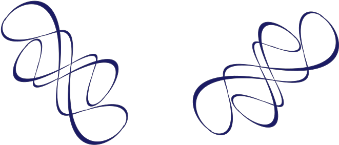 Two Navy Blue Squiggles Svg Clip Arts - Line Art - Png Download - Full ...