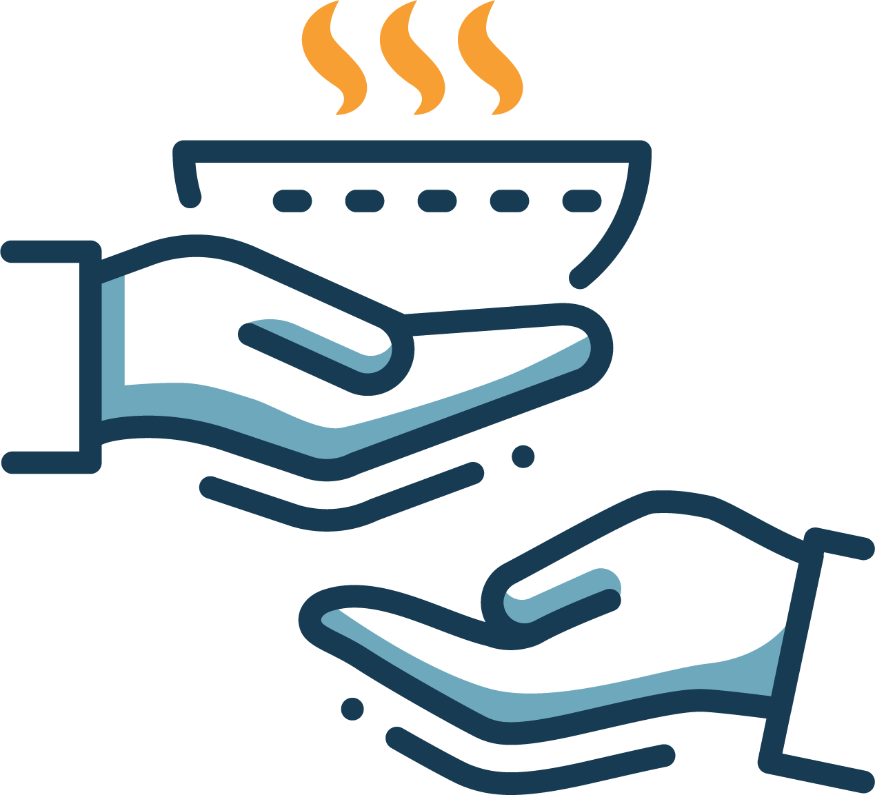 Food Sharing Icon Png Clipart - Full Size Clipart (#5549110) - PinClipart