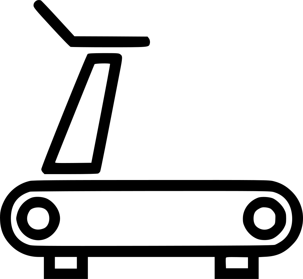 Running Machine Fitness Gym Training - Running Machine Icon Clipart ...