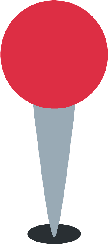 Download Round Pushpin Emoji Clipart - Push Pin Emoji Png Transparent ...