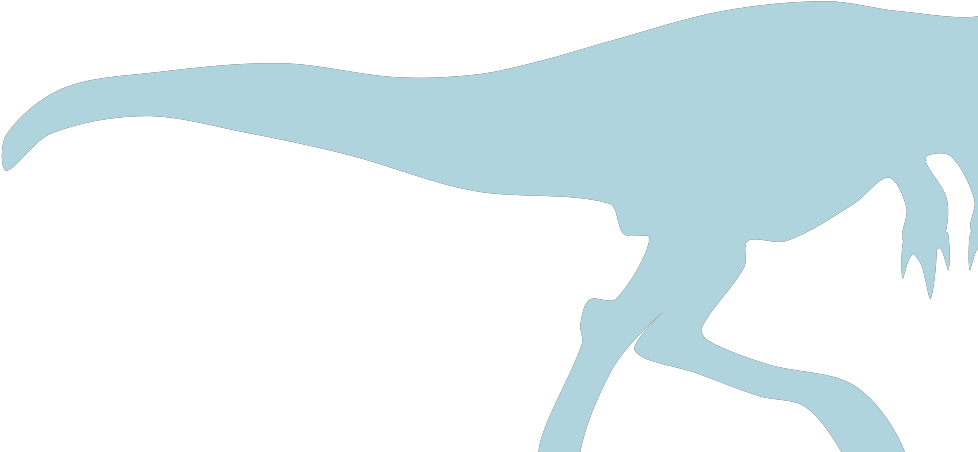 Download Light Blue Dinosaur Svg Clip Arts - Dinosaurs Silhouette - Png ...