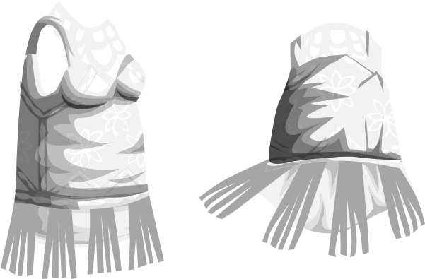 Avatar Wardrobe Dress Flapper Dress - Flapper Clipart - Full Size ...