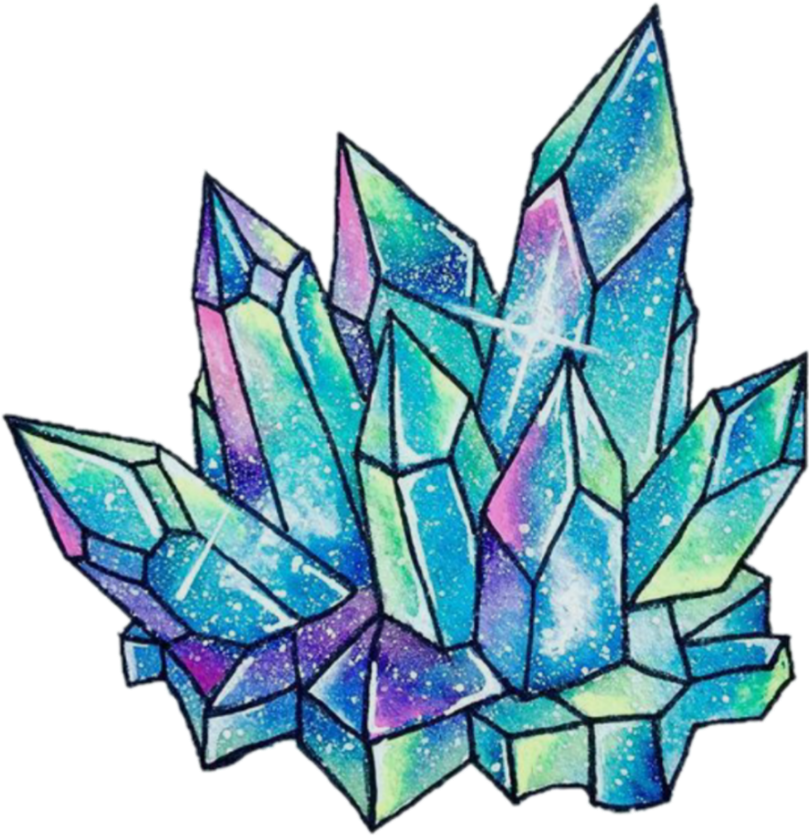 Download #crystal #crystals #colorful #colorfulcrystal #pink ...