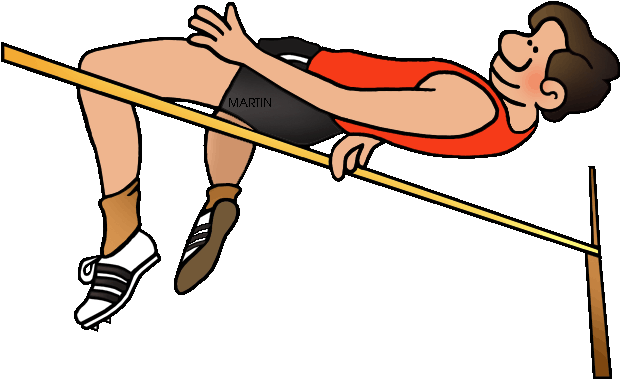 Download Jumping Clipart High Jump - High Jump - Png Download (#5566775 ...