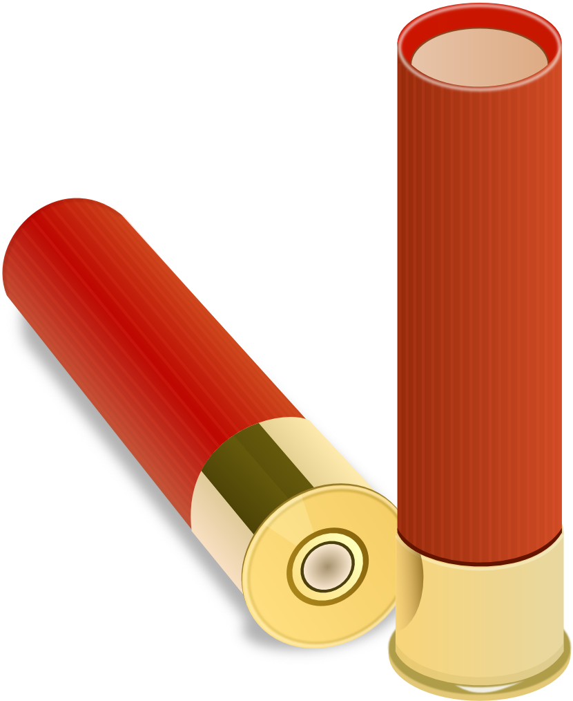 Real Shotgun Shells Transparent Clipart - Full Size Clipart (#5566909 ...