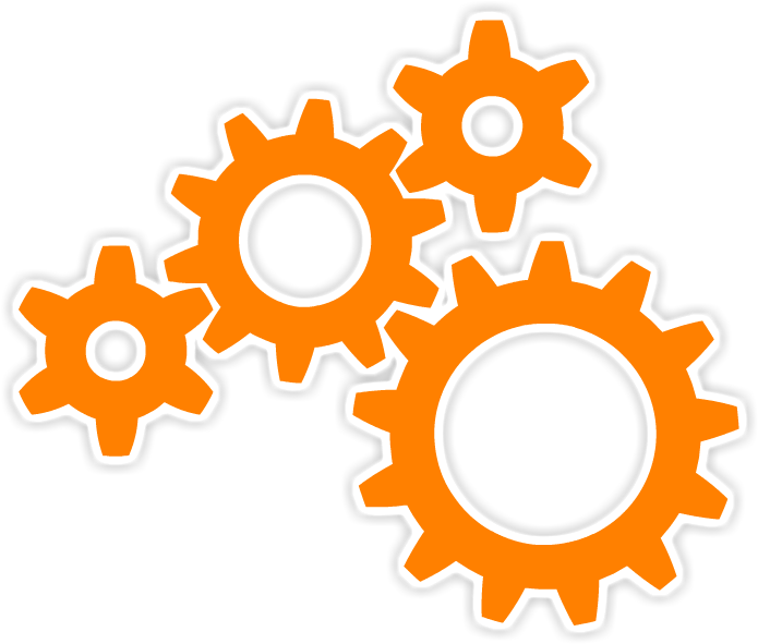 Download Transparent Gear Orange - Gear Vector Png Clipart (#5567243 ...