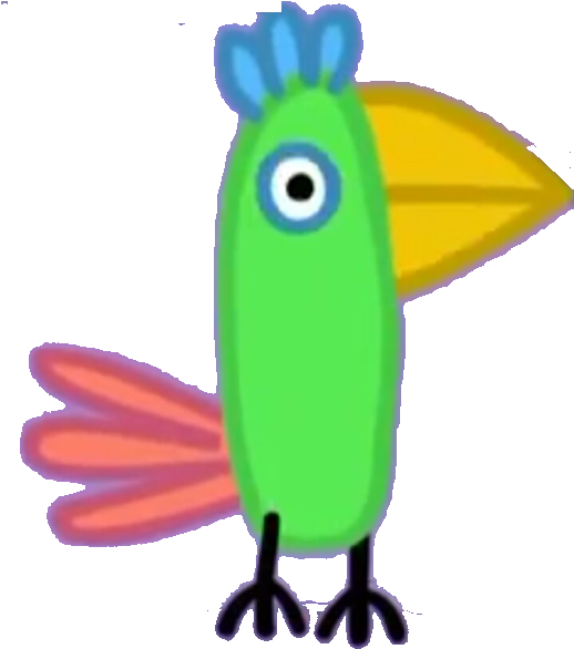 Peppa Pig Wiki - Polly Parrot Peppa Pig Png Clipart - Full Size Clipart ...